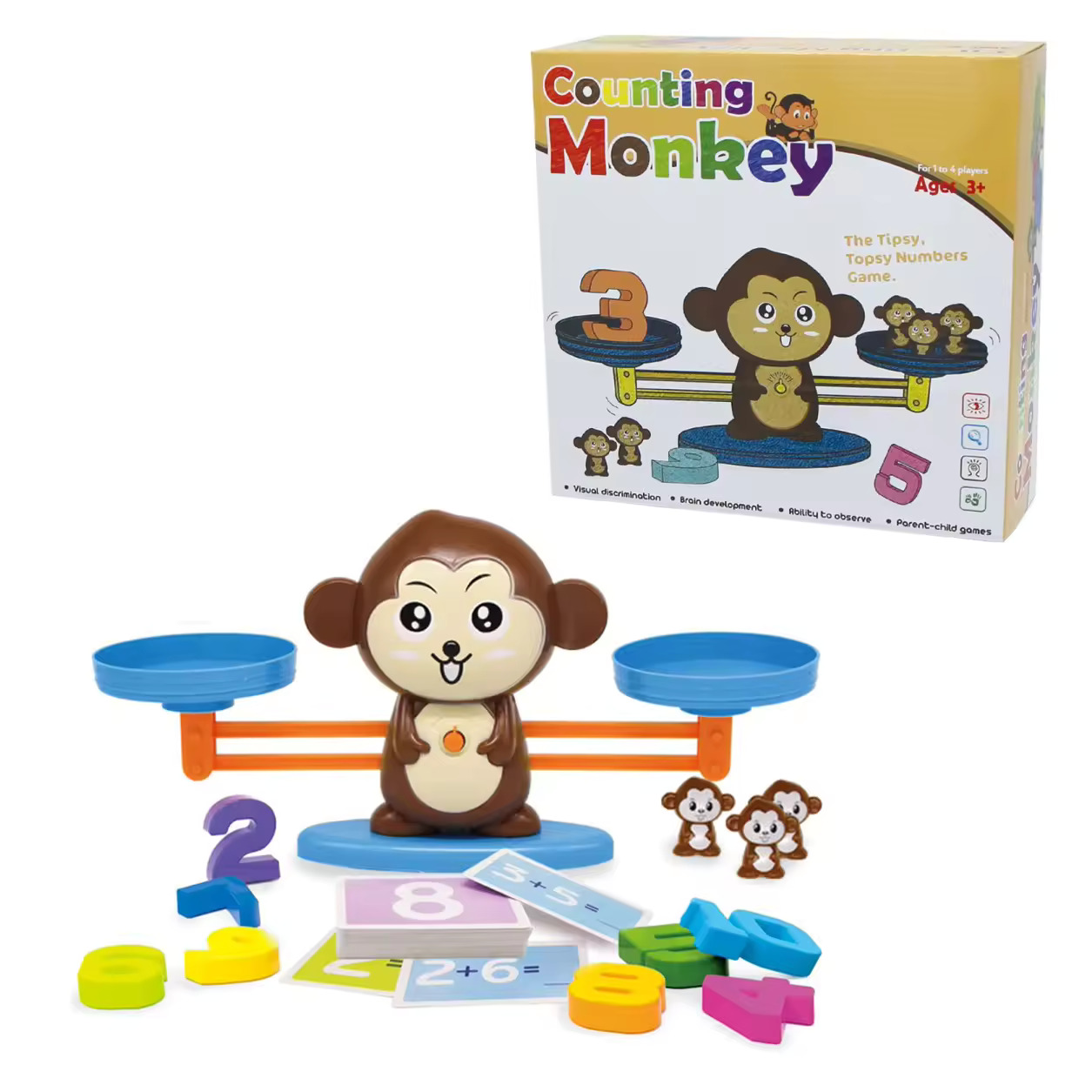 Balanza matemática de mono- Shopeame