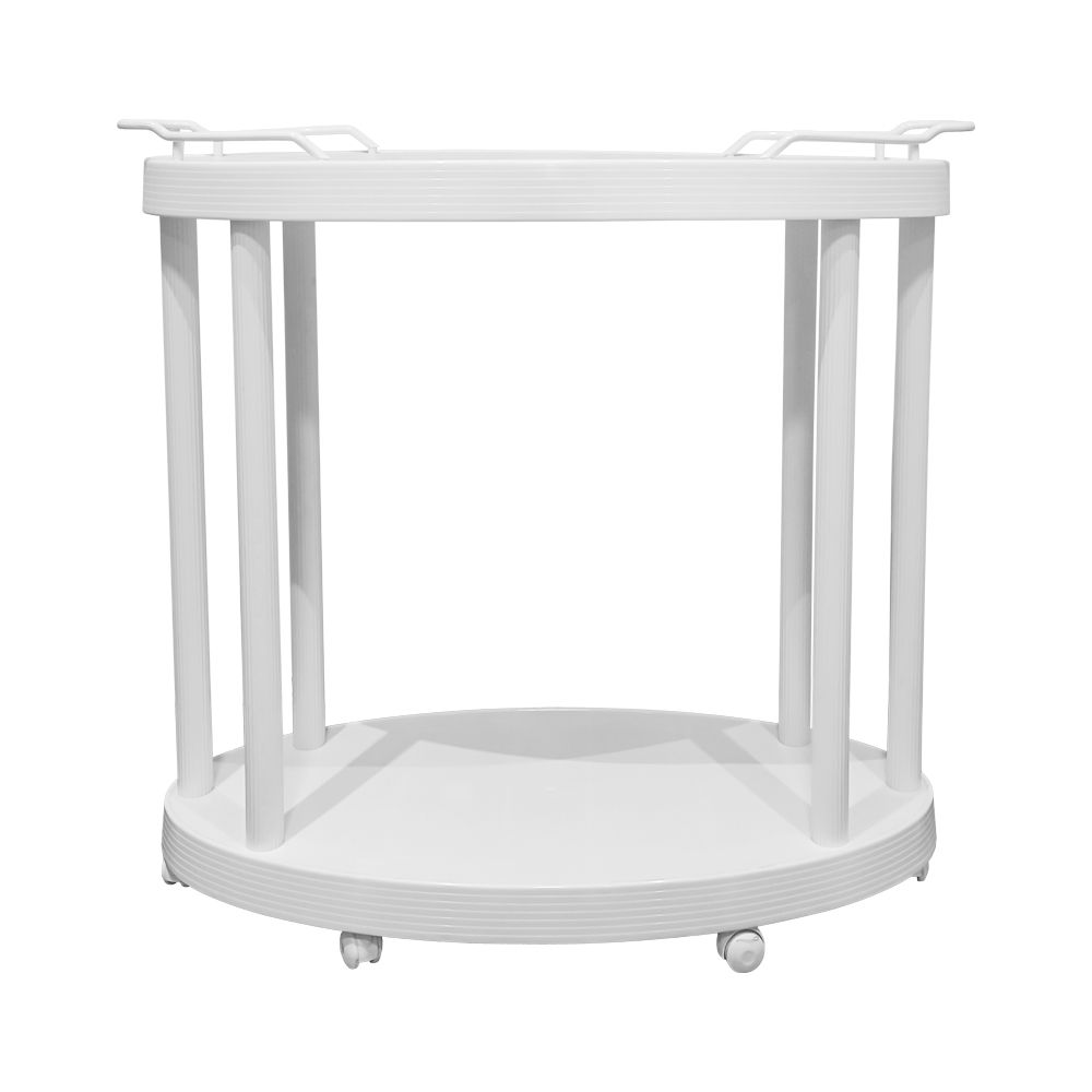 Organizador Rack Carrito Ovalado con Ruedas- Shopeame